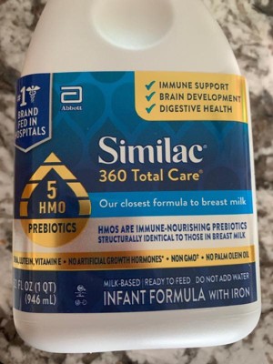Similac 360 Total Care Advance Non-gmo Ready To Feed Infant Formula ...