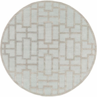 Hauteloom Round Area Rug Beige : Target