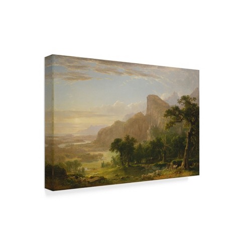 Asher Brown Durand 'landscape Scene From Thanatopsis 1850 ' Canvas Art ...