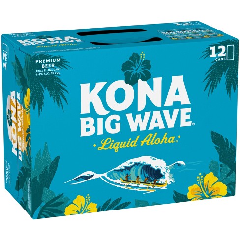 Kona Big Wave Golden Ale Beer - 12pk/12 Fl Oz Cans : Target