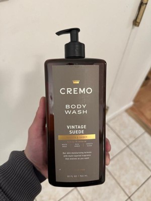Cremo Vintage Suede Body Wash - 32 Fl Oz : Target