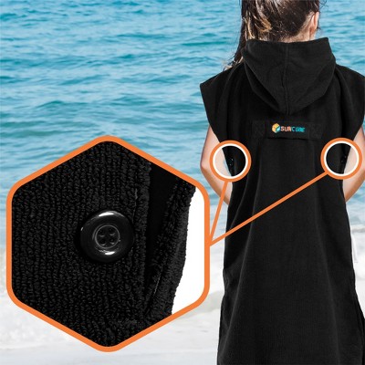 Sun Cube Kids Changing Robe Surf Beach Towels, Quick Dry Wearable Towel ...