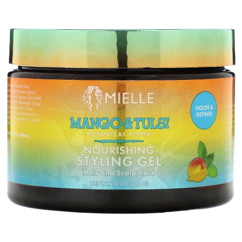 Mielle Nourishing Styling Gel, Mango & Tulsi , 12 Oz (340 G) : Target