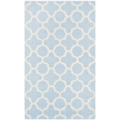 Cambridge Cam130 Tufted Indoor Accent Rug - Light Blue/ivory - 3'x5 ...