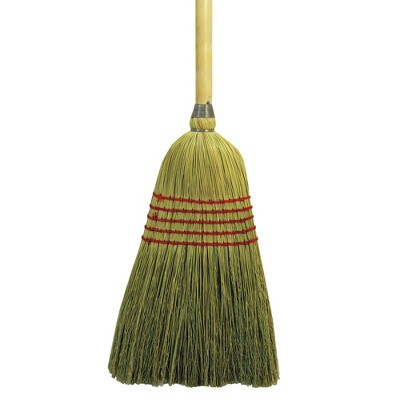 Boardwalk - Parlor Broom, Corn Fiber Bristles, 42" Wood Handle, Natural ...