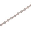 Haus of Brilliance 7 Inch 10K Rose Gold Plated Sterling Silver 1 1/3 ...