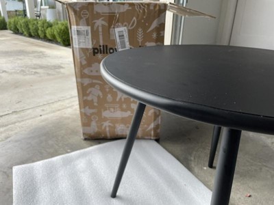 Windsor Metal Kids' Activity Table Set Black - Pillowfort™: Toddler ...