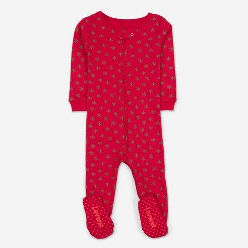Leveret Footed Cotton Christmas Pajamas : Target