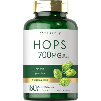 Carlyle Hops Supplement 700mg | 180 Capsules : Target