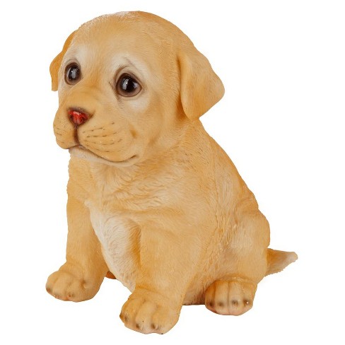 Design Toscano Yellow Lab Puppy Partner Collectible Dog Statue : Target