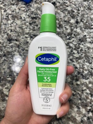 Cetaphil Daily Facial Moisturizer With Sunscreen - Spf 35 - 3oz : Target