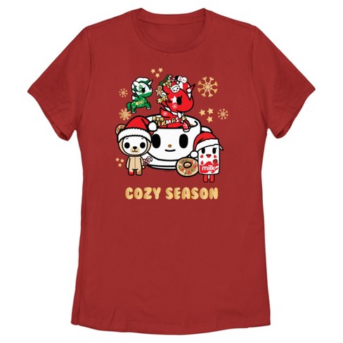 Women's Tokidoki Christmas Cozy Season T-shirt : Target