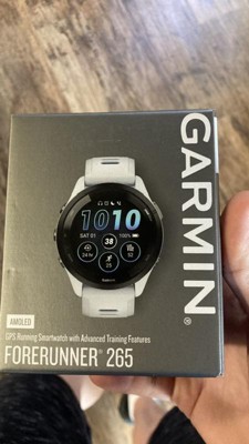 Garmin Forerunner 265 Black Bezel And Case With Black/powder Gray ...