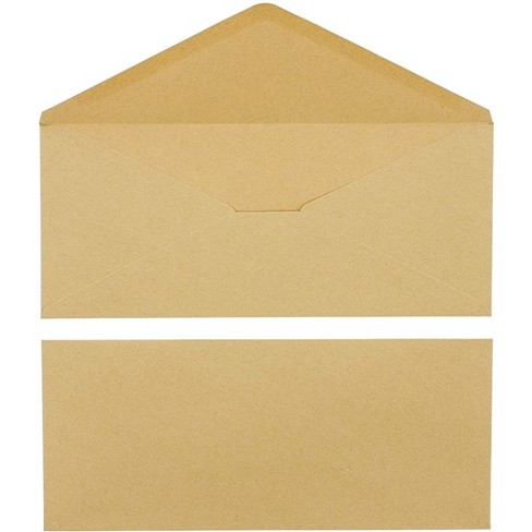 Juvale 60-pack #12 Standard Kraft Business Envelopes, 4 3/4 X 11 Inches ...