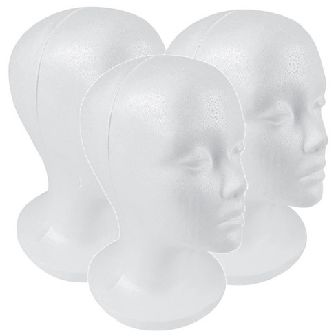 Shany Styrofoam Mannequin Heads Wig Stand - 3 Pieces : Target