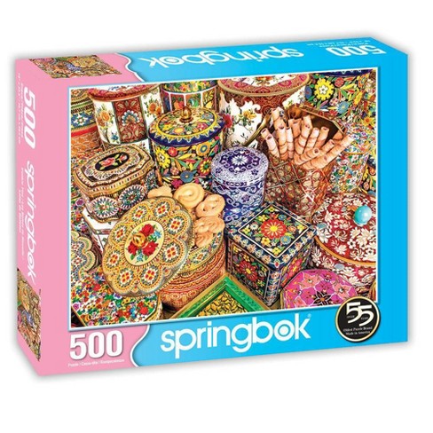 Springbok Cookie Tins Jigsaw Puzzle - 500pc : Target