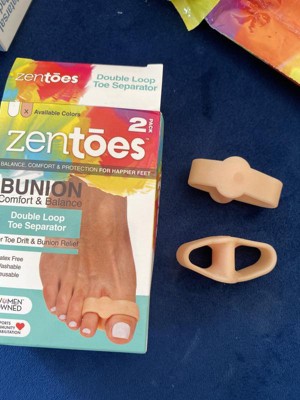 Zentoes Double Loop Toe Separator - Beige - 2pk : Target