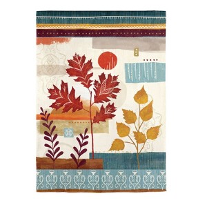 Evergreen Fall Leaves Suede Garden Flag 12 X 18 Inches Indoor Outdoor ...