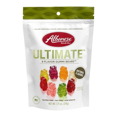 Albanese World's Best Ultimate 8 Flavor Candy Gummi Bears – 7.75oz : Target