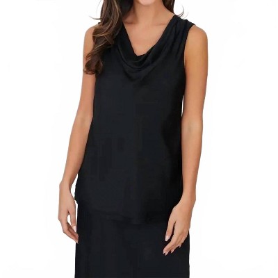 Women's Silky Cowl Tank Top - Milio Milano S : Target