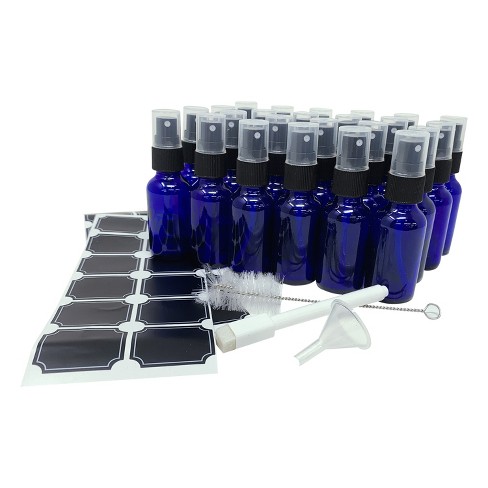 Nevlers 1 Oz Blue Spray Bottles - Leakproof (24pk) : Target