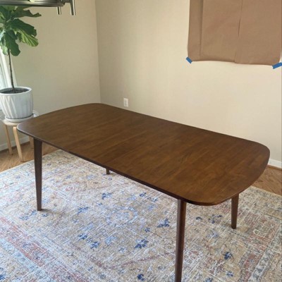 Astrid Mid-century Drop Leaf Dining Table Natural - Threshold™ : Target