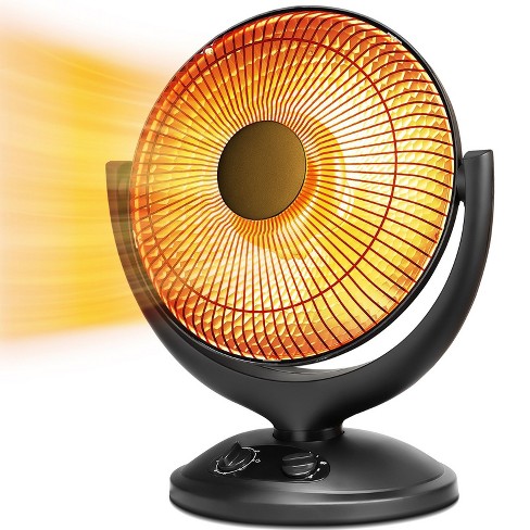 R.w.flame Radiant Electric Space Heater With Thermostat And Timer ...