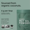Sports Research Organic MCT Oil Powder, 10.6 oz (300 g) : Target