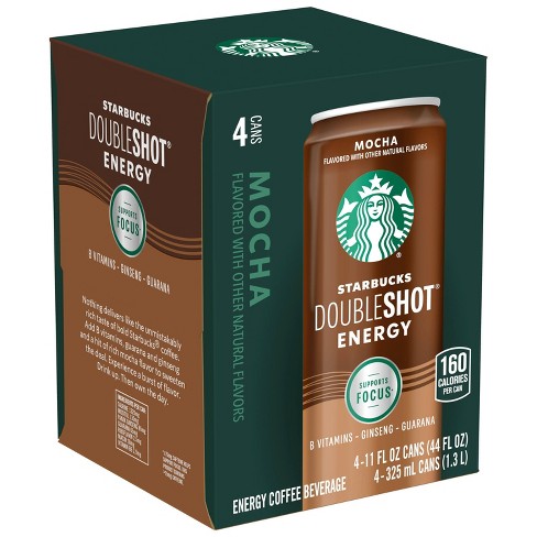 Starbucks Doubleshot Energy Mocha - 4pk/11 Fl Oz Cans : Target