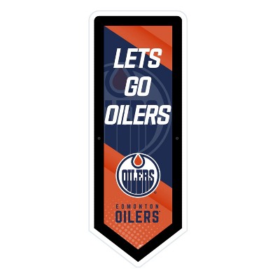 Evergreen Ultra-thin Edgelight Led Wall Decor, Round, Edmonton Oilers ...
