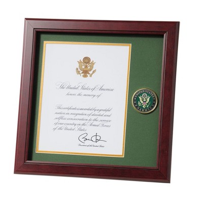 Allied Frame Us Armed Forces Presidential Memorial Certificate Frame ...