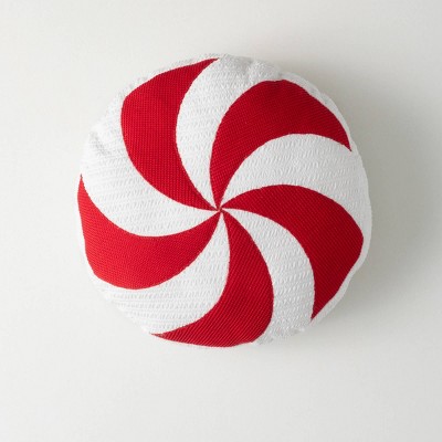 C&f Home Peppermint Shaped Hooked Pillow : Target