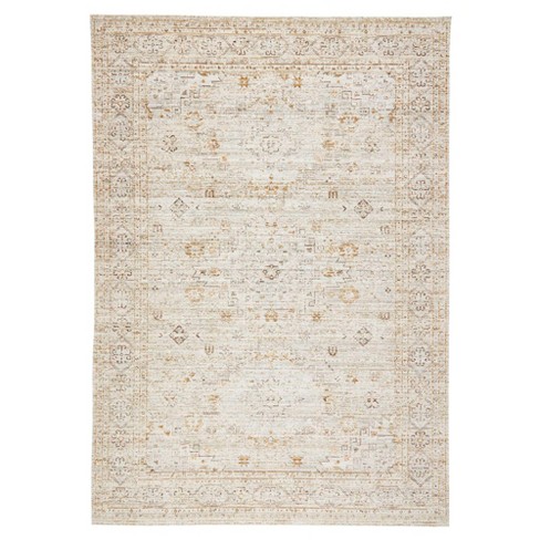 Obeetee Ava Rustic Border Woven 5'x7'6" Indoor/outdoor Area Rug : Target