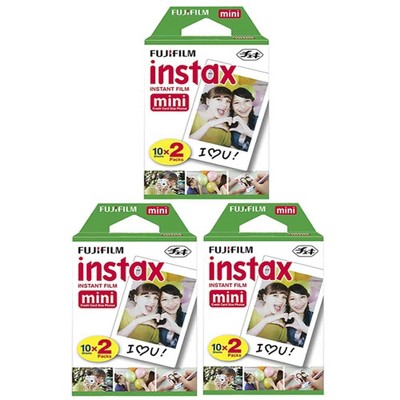 Fujifilm 2x10 Film Mini Instax 60 Film Pack : Target