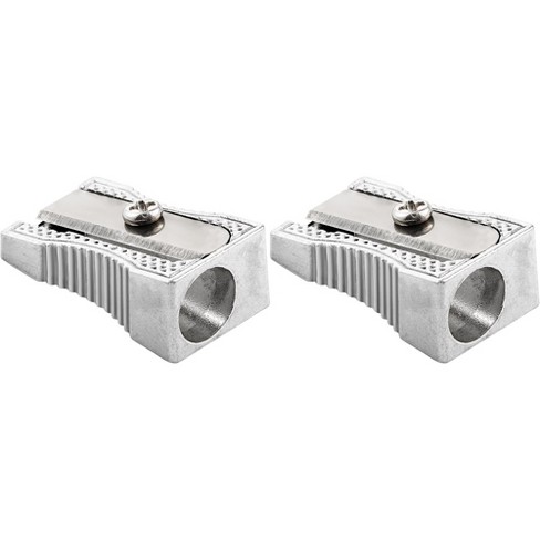 Enday Single Hole Metal Pencil Sharpener, 2 Pack : Target