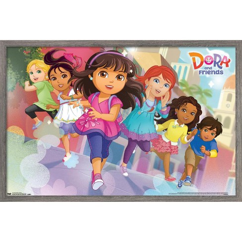 Trends International Nickelodeon Dora The Explorer - Running Framed ...