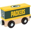 Masterpieces Wood Train Box Car - Nfl Green Bay Packers : Target