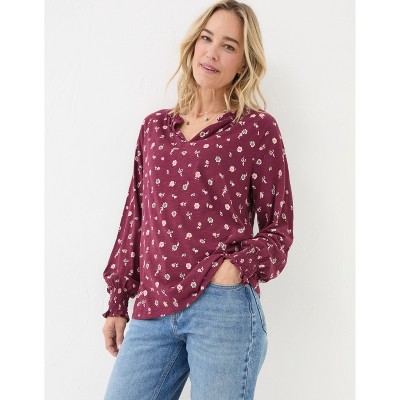 Fatface Women's Florence Wild Ditsy Top : Target