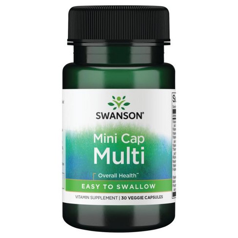 Swanson Multivitamins Without Minerals Daily Formula Veggie Capsule ...