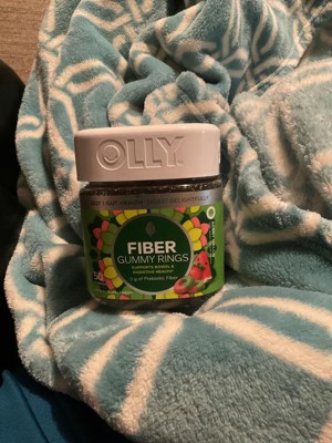 Olly Fiber Digestive Gummy Rings - 50ct : Target