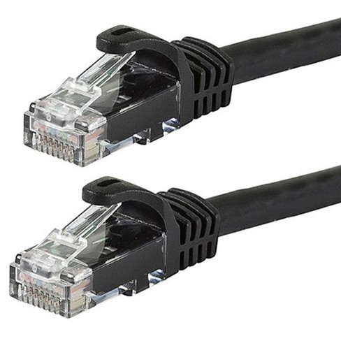 Monoprice Cat6 Ethernet Patch Cable - 10 Feet - Black | Network ...