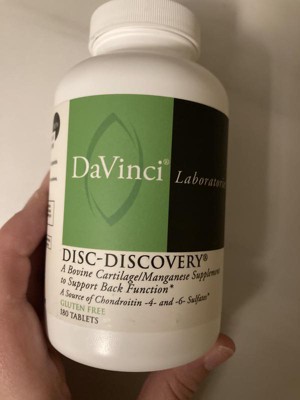 Davinci Labs Disc Discovery - Dietary Supplement To Support Spinal Health* - With Vitamin C ...