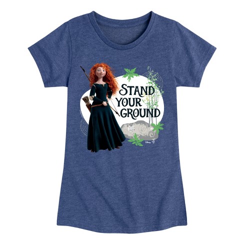 Disney Merida Stand Your Ground Fitted Short Sleeve Graphic T-shirt ...