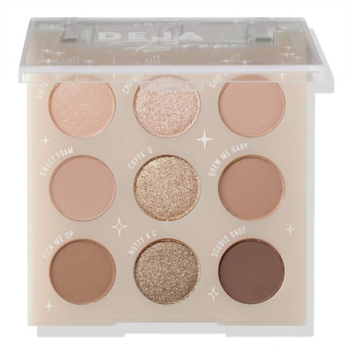 Colourpop Pressed Powder Eyeshadow Makeup Palette - Deja Brew - 0.3oz ...