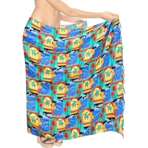 La Leela Women's Beachwear Summer Bikini Wraps Beach Wrap Sarong Skirt ...