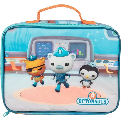 Octonauts Insulated Lunch Sleeve - Reusable Heavy Duty Tote Bag W Mesh Pocket - Rescue Mission ...