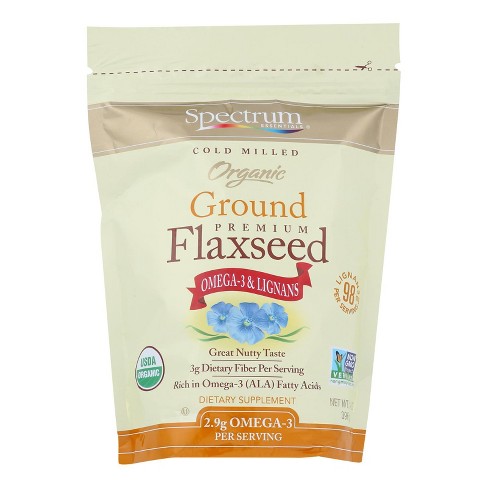 Spectrum Organic Ground Premium Flaxseed - 14 Oz : Target
