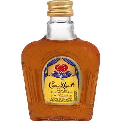 Crown Royal Canadian Whisky - 50ml Plastic Bottle : Target