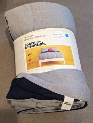 Twin/twin Extra Long Lofty Microfiber Comforter Turquoise Blue - Room ...