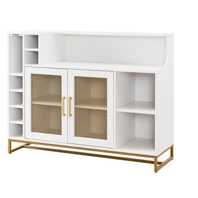 Killian Bar Cabinet Green - Lifestorey : Target